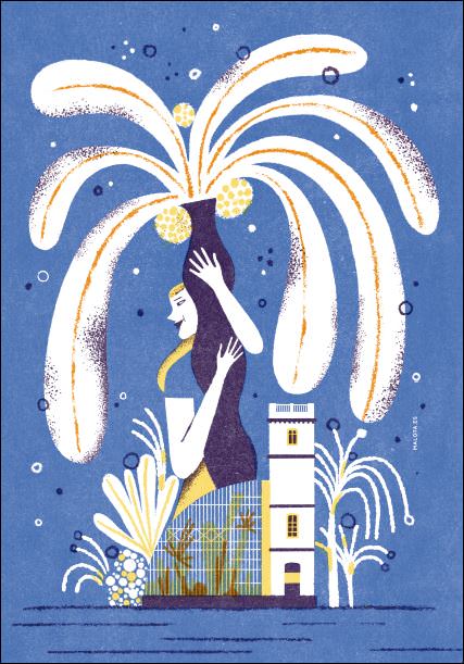 36 Ilustradores 'pintan' Valencia - MAKMA